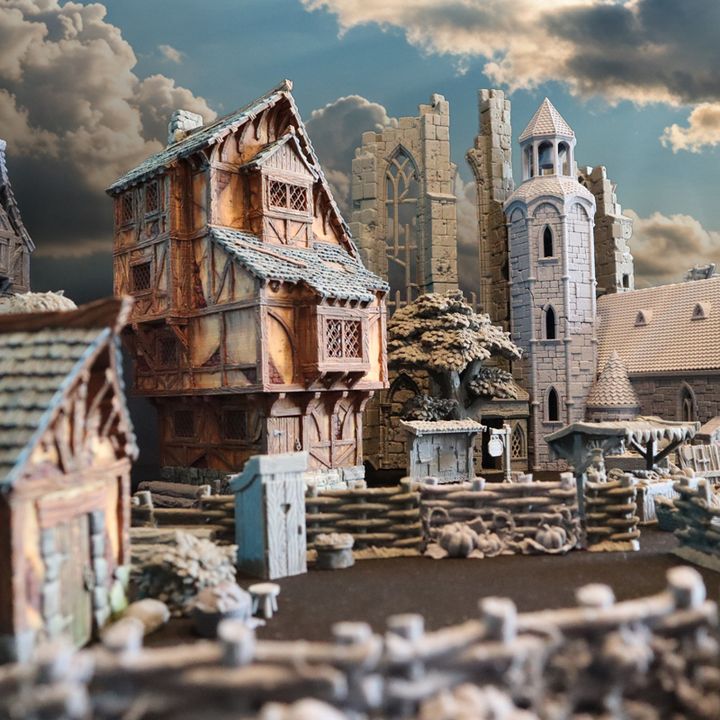 3D Printable City of Tarok 1 Bundle - All-in by Black Scrolls Games
