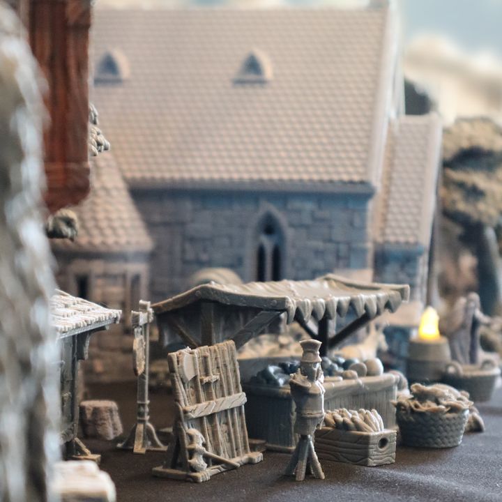 3D Printable City of Tarok 1 Bundle - All-in by Black Scrolls Games