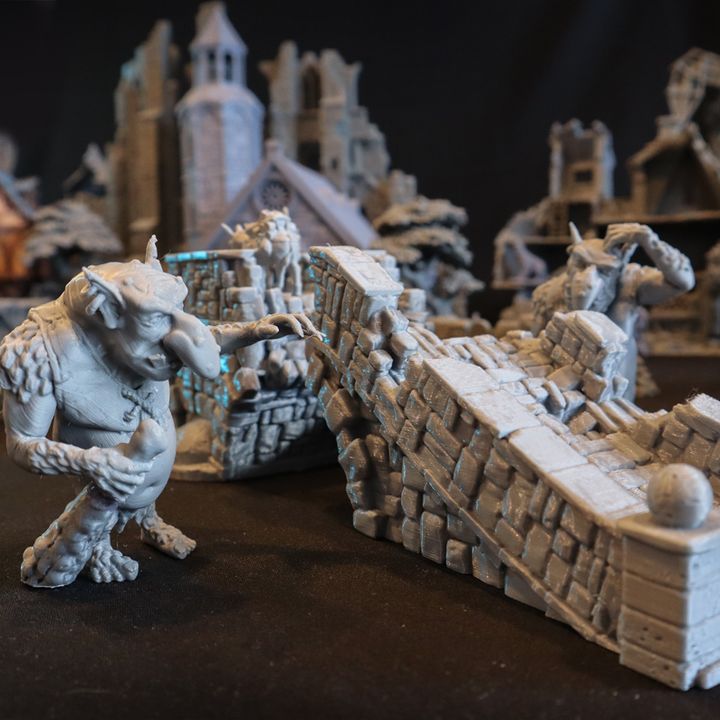 3D Printable City of Tarok 1 Bundle - All-in by Black Scrolls Games