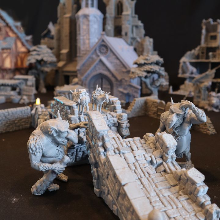 3D Printable City of Tarok 1 Bundle - All-in by Black Scrolls Games