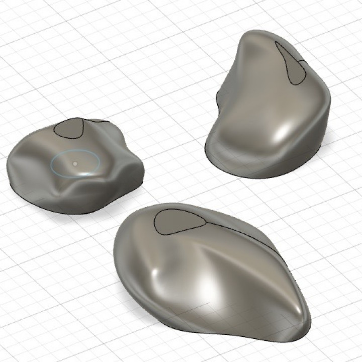 3D Printable Rocks for RC Crawler 1/24 SCX24 Rock Formations by Mark M