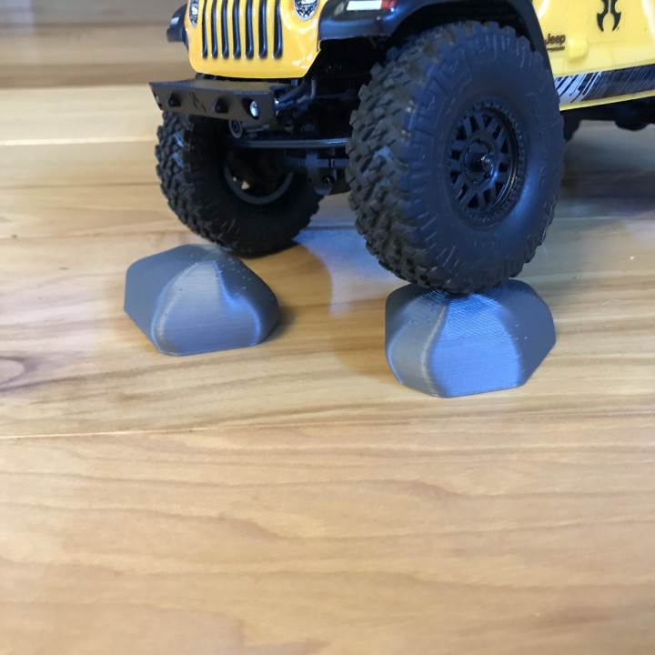 3D Printable Rocks for RC Crawler 1/24 SCX24 Rock Formations by Mark M