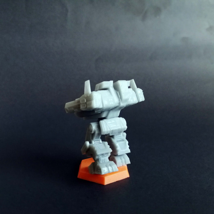 3D Printable MW4 Fafnir Battletech Miniature by Robert Anthony Davie