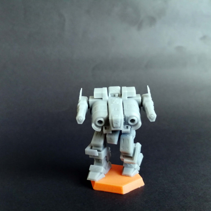 3D Printable MW4 Fafnir Battletech Miniature by Robert Anthony Davie