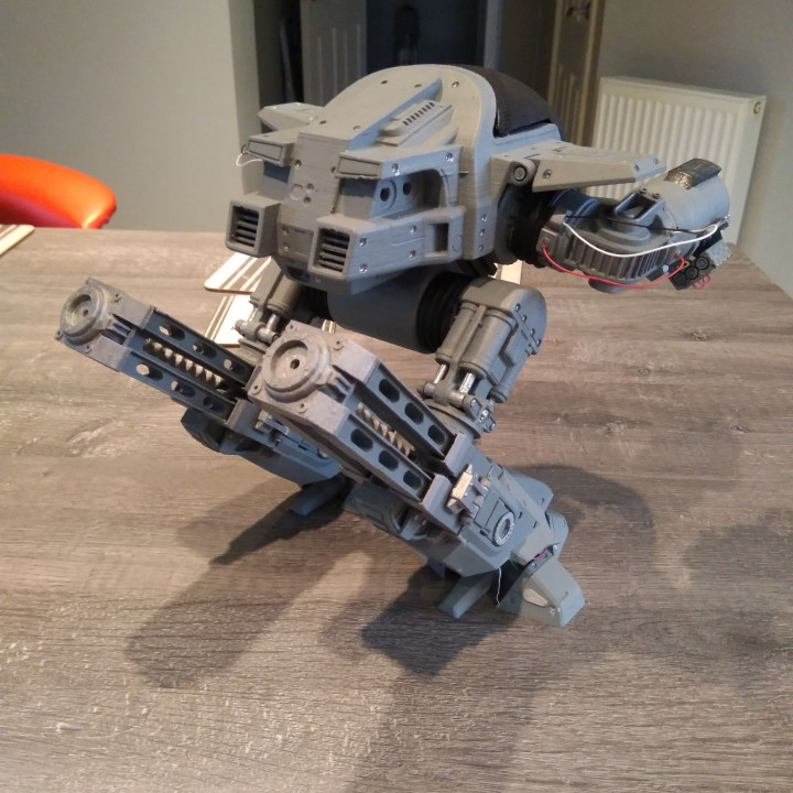 3D Printable ED 209 by Christopher Heggie