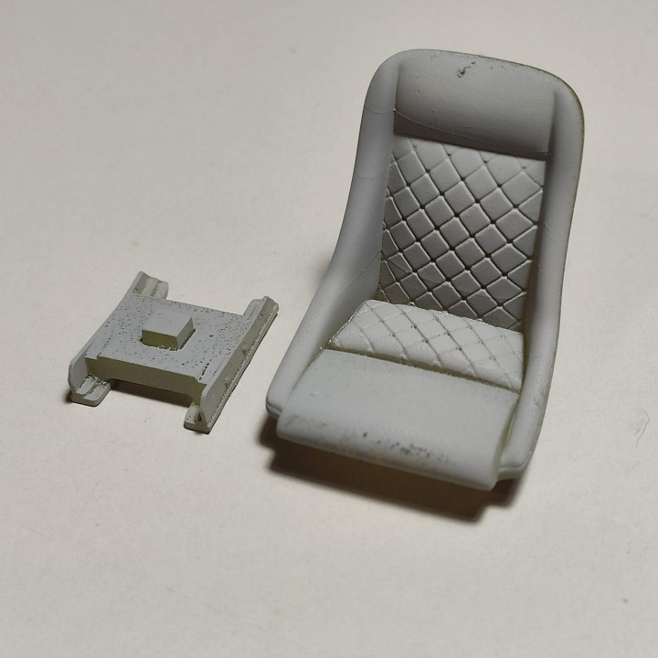 3D Printable Classic Compact SEAT FOR DIECAST AND MODELKITS 1/24 by ...