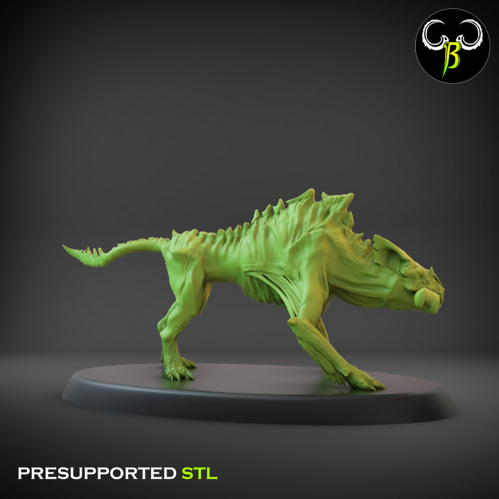 3D Printable Blood Hound Set C by ClayBeastCreation