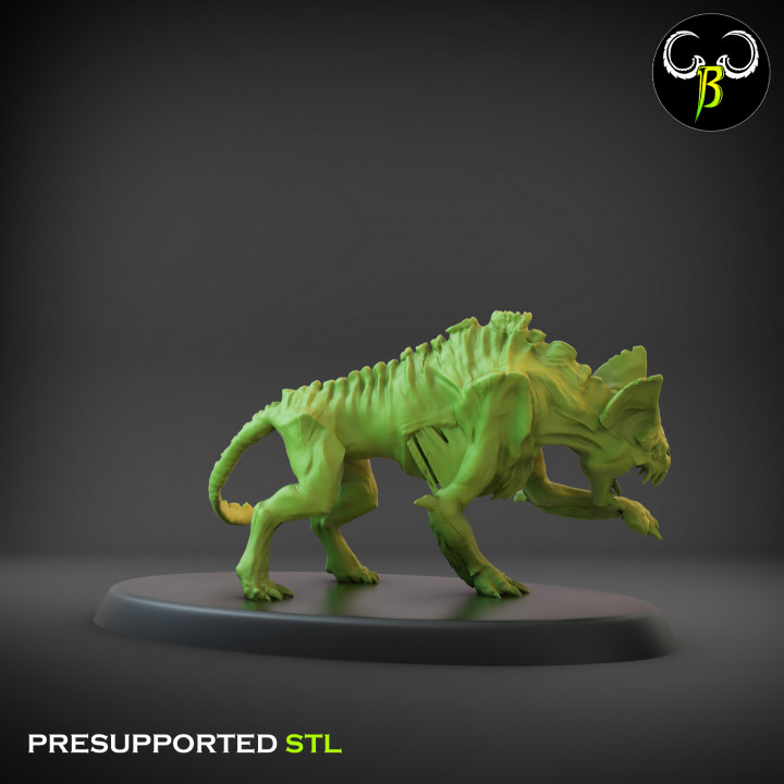 3D Printable Blood Hound Set C by ClayBeastCreation