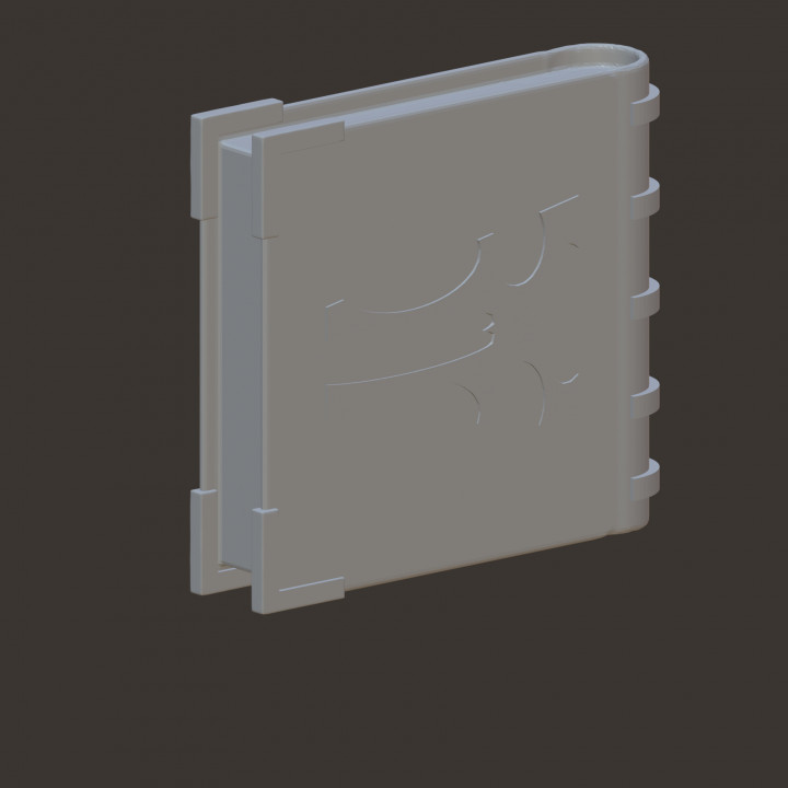 3D Printable Spell Book by Daniel Morris