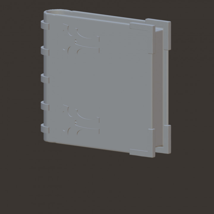 3D Printable Spell Book by Daniel Morris