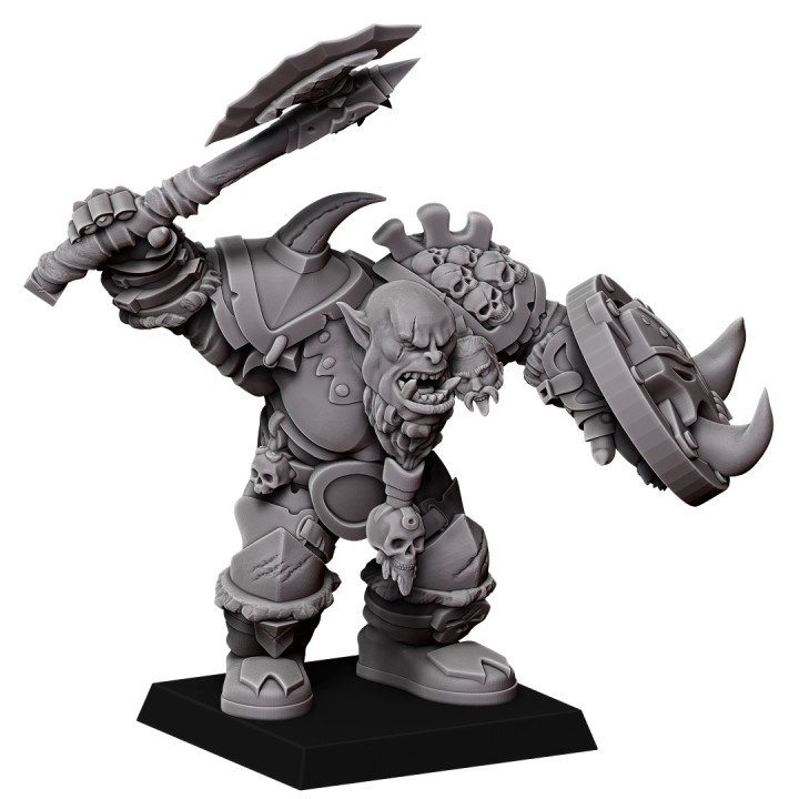 3D Printable Ork Boss by Empire Miniatures
