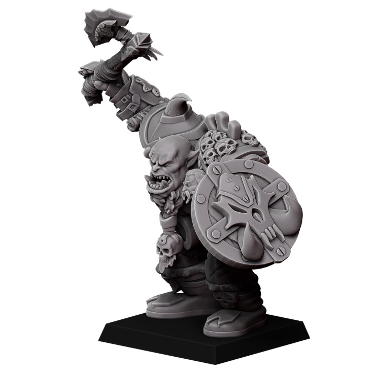 3D Printable Ork Boss by Empire Miniatures