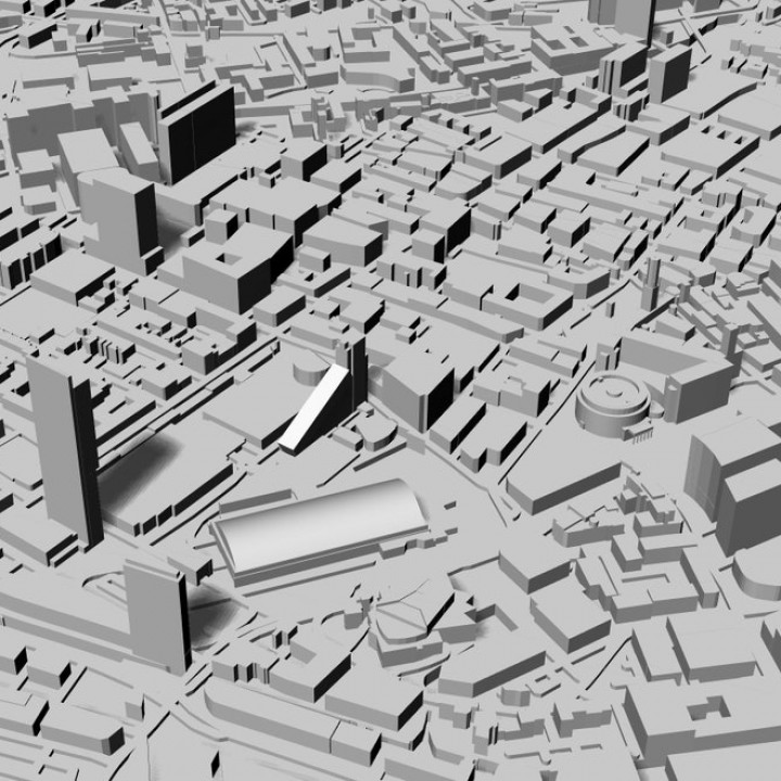 3D Printable 3D Manchester | Digital Files | 3D STL File | Manchester ...