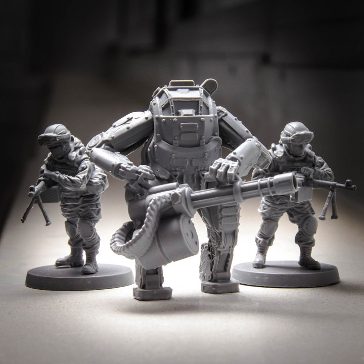 3D Printable Begemot exosuit by Sergeant Hammer