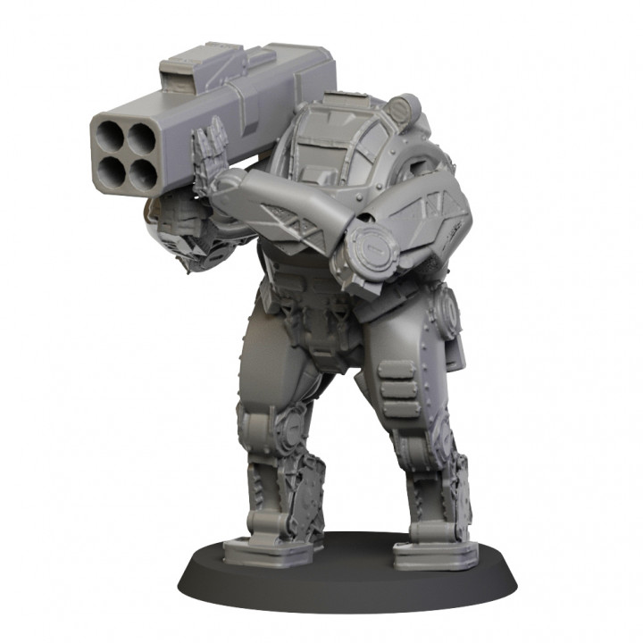 3D Printable Begemot exosuit by Sergeant Hammer