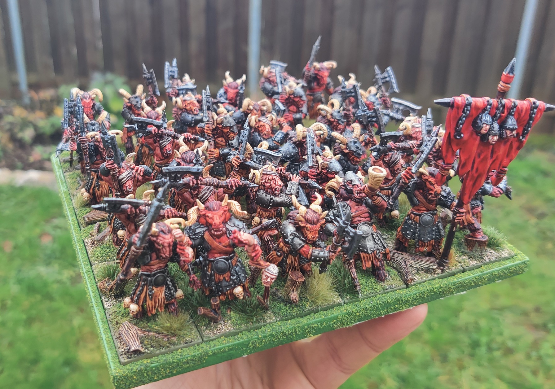 3D Printable Bestigors of Beastmen by Empire Miniatures
