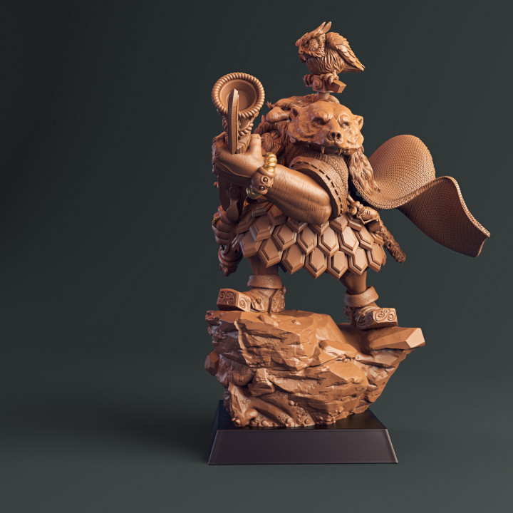 3D Printable Dwarf Rifleman by Oliver Spaeth