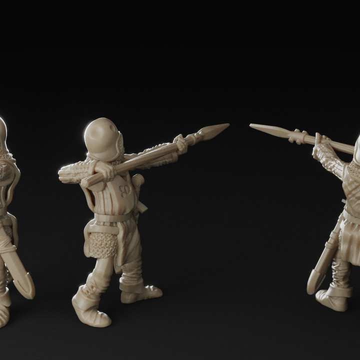 3D Printable CorpseWalker Base Set by Stormforge Miniatures