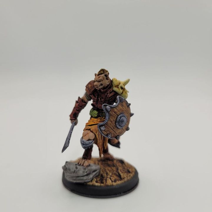 3D Print of Beastmen Hunt Masters by Hidoi