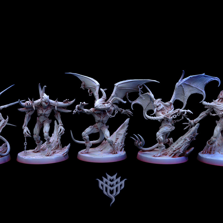 3D Printable Scavengers (7 variations) by Mini Monster Mayhem