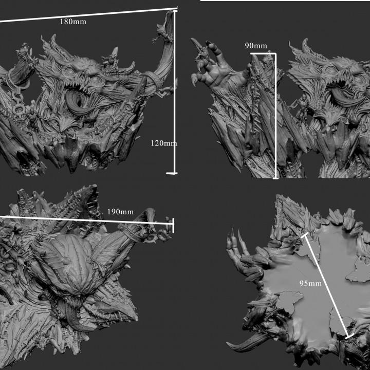 3D Printable The Gate by Mini Monster Mayhem