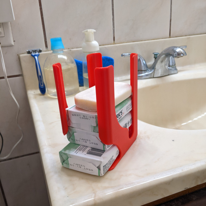 3D Printable soap dispenser by jon d jomes