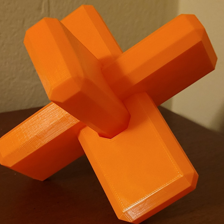 3D Printable Simple Block Puzzle by David
