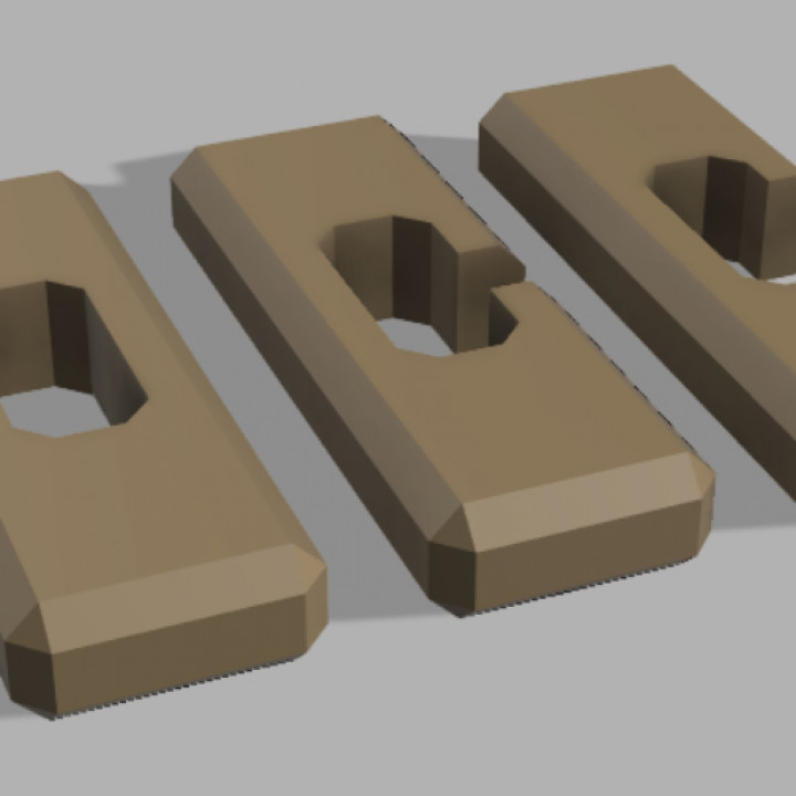 3D Printable Simple Block Puzzle by David
