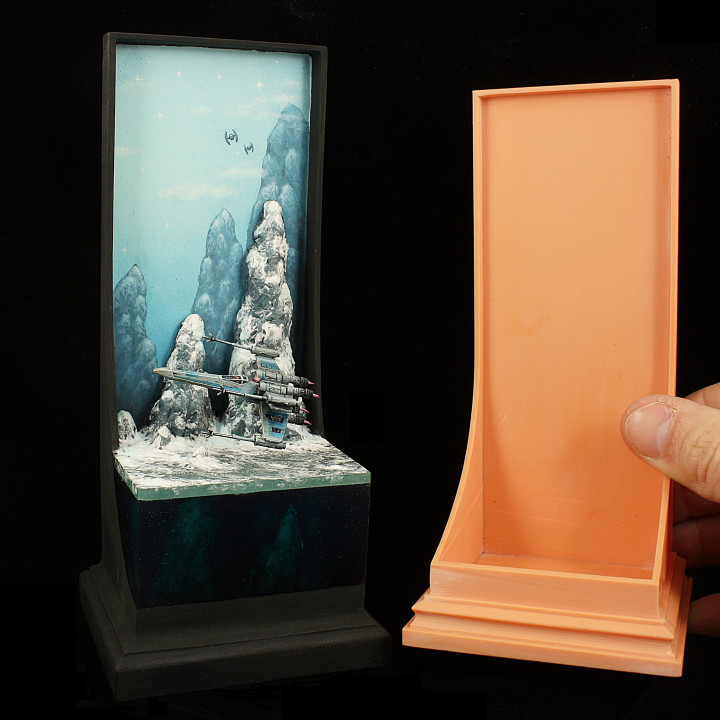 3D Printable Diorama Base 1 by Oliver Spaeth