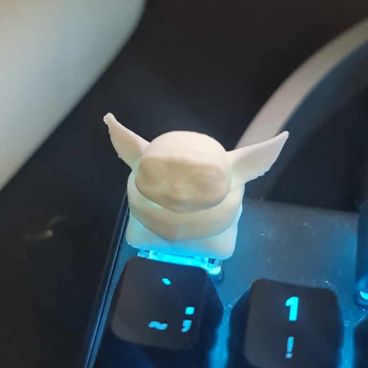 3D Print of Keycap Star Wars Baby Yoda by asi2k5