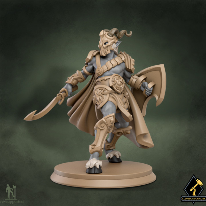 3D Printable Satyr Brigade by Eldritch Foundry