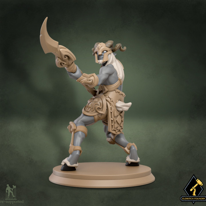 3D Printable Satyr Brigade by Eldritch Foundry