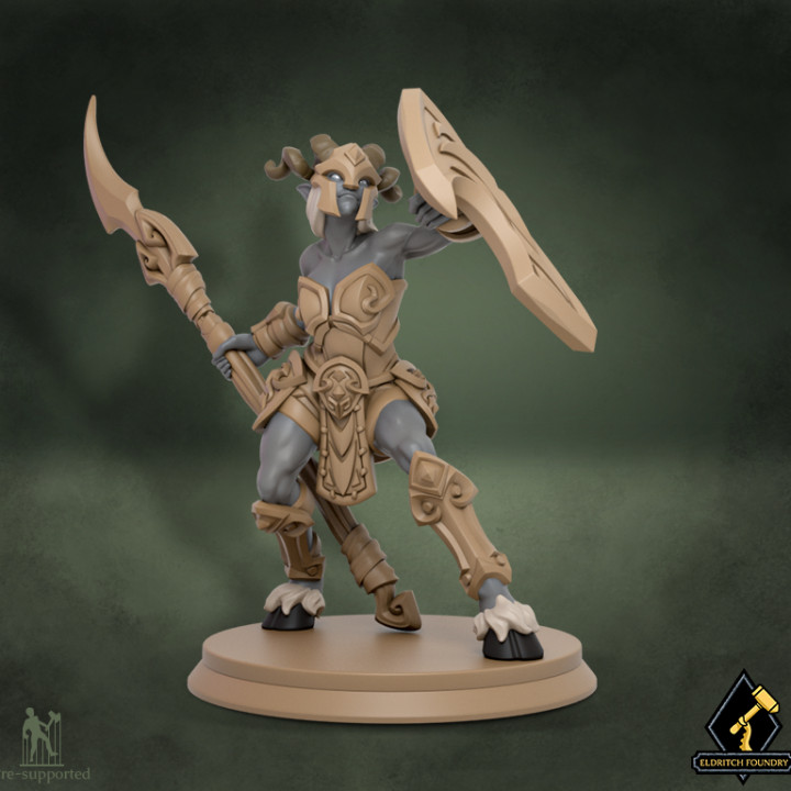 3D Printable Satyr Brigade by Eldritch Foundry