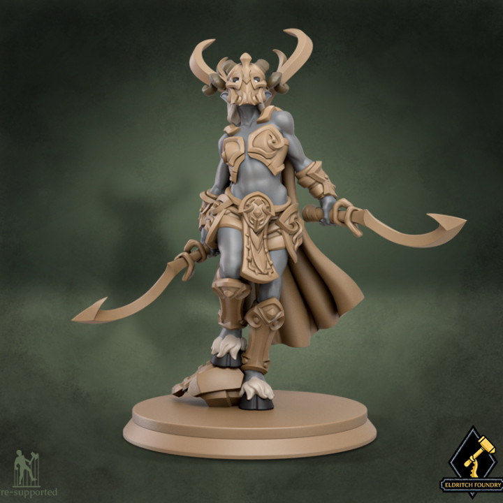 3D Printable Satyr Brigade by Eldritch Foundry