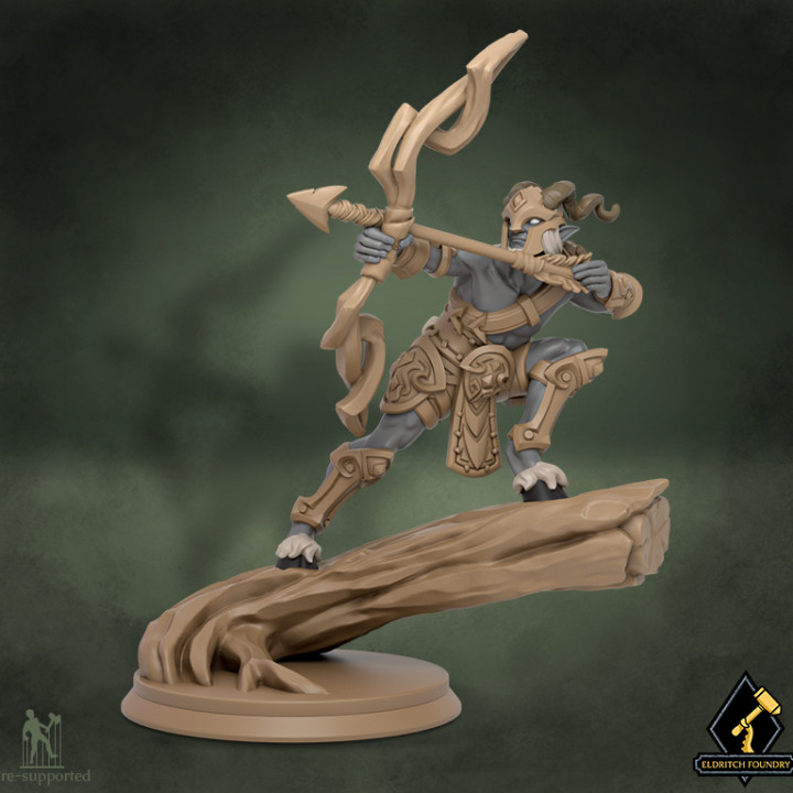 3D Printable Satyr Brigade by Eldritch Foundry