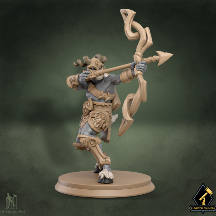 3D Printable Satyr Brigade by Eldritch Foundry