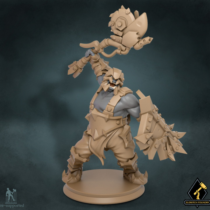 3D Printable Orcs Vs. Satyrs - Digital files by Eldritch Foundry