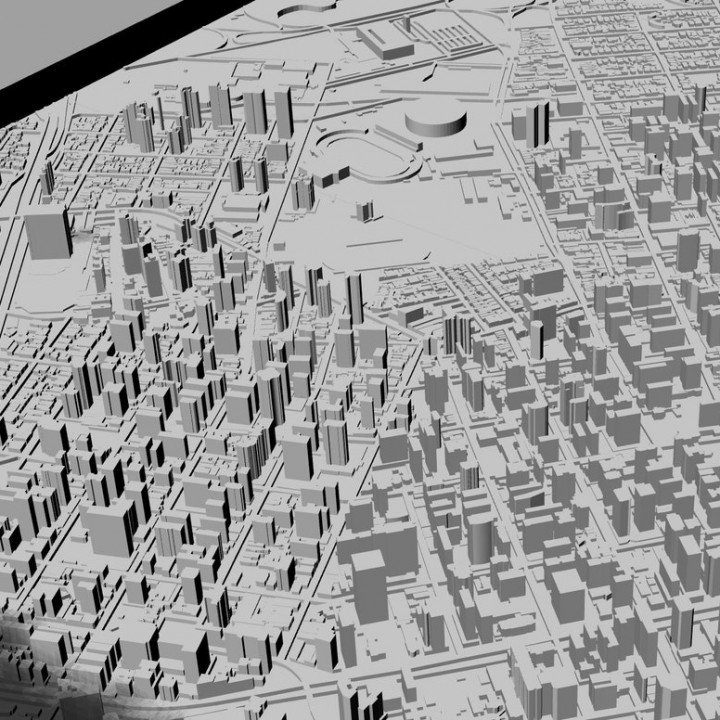 3D Printable 3D São Paulo | Digital Files | 3D STL File | São Paulo 3D ...