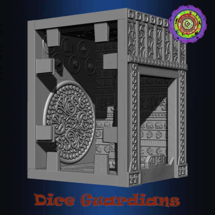 3D Printable Dice Guardians by C2Dwellers