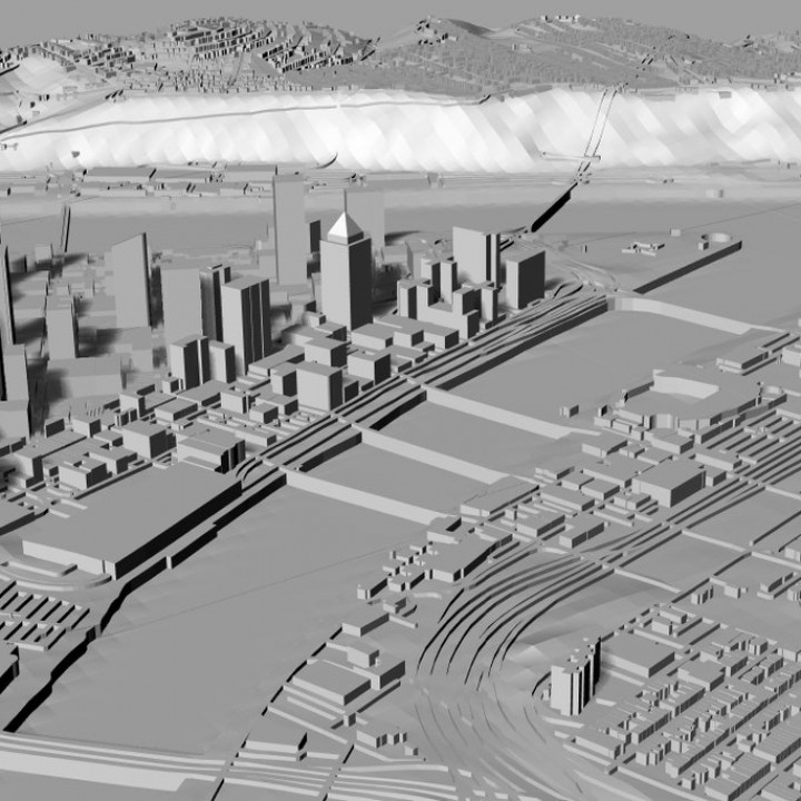 3D Printable 3D Pittsburgh | Digital Files | 3D STL File | Pittsburgh ...