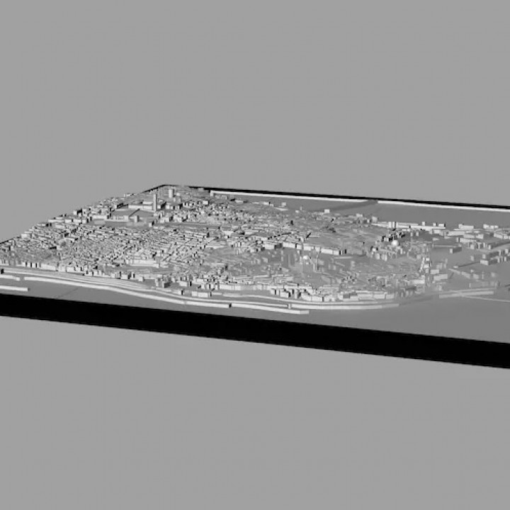 3D Printable 3D Istanbul | Digital Files | 3D STL File | Istanbul 3D ...