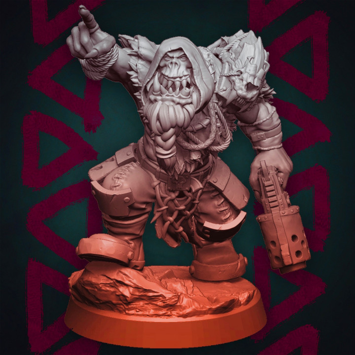 3D Printable MrModulork's Orc Monster Hunters - Modular Kit A by MrModulork
