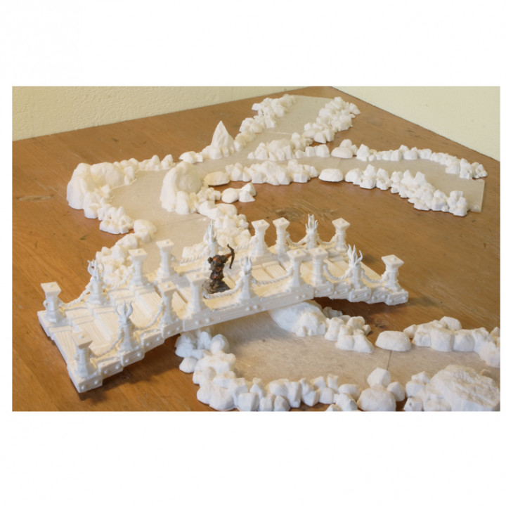 3D Printable Modular River by Fabio