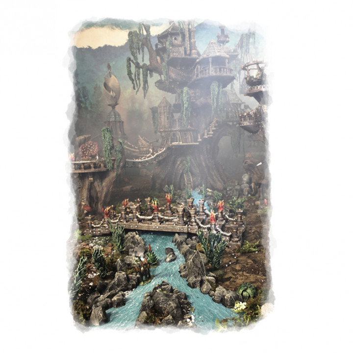 3D Printable Modular River by Fabio