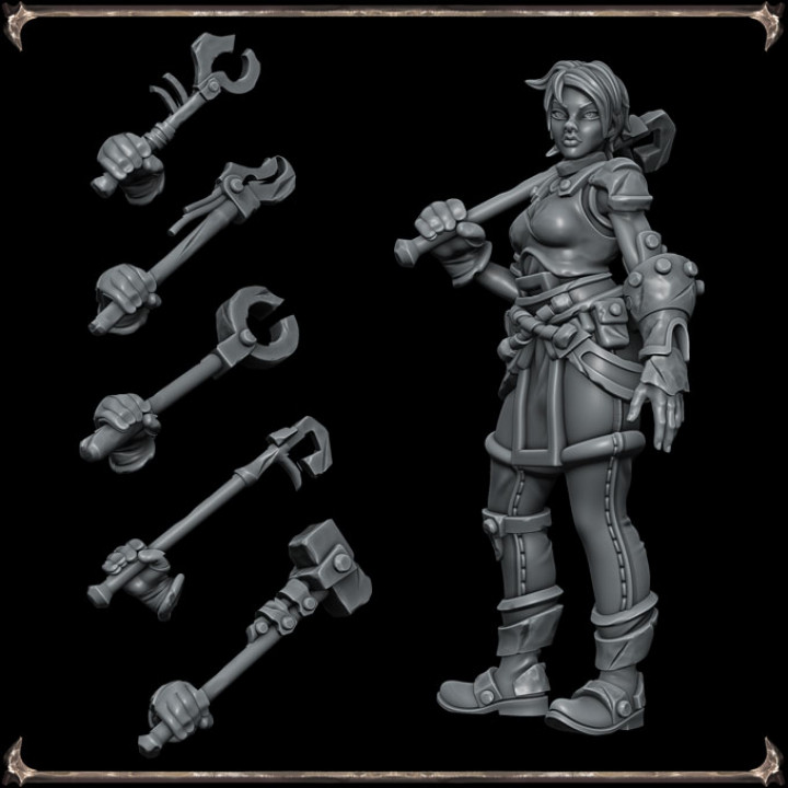 3D Printable Combat Engineer by RocketPigGames