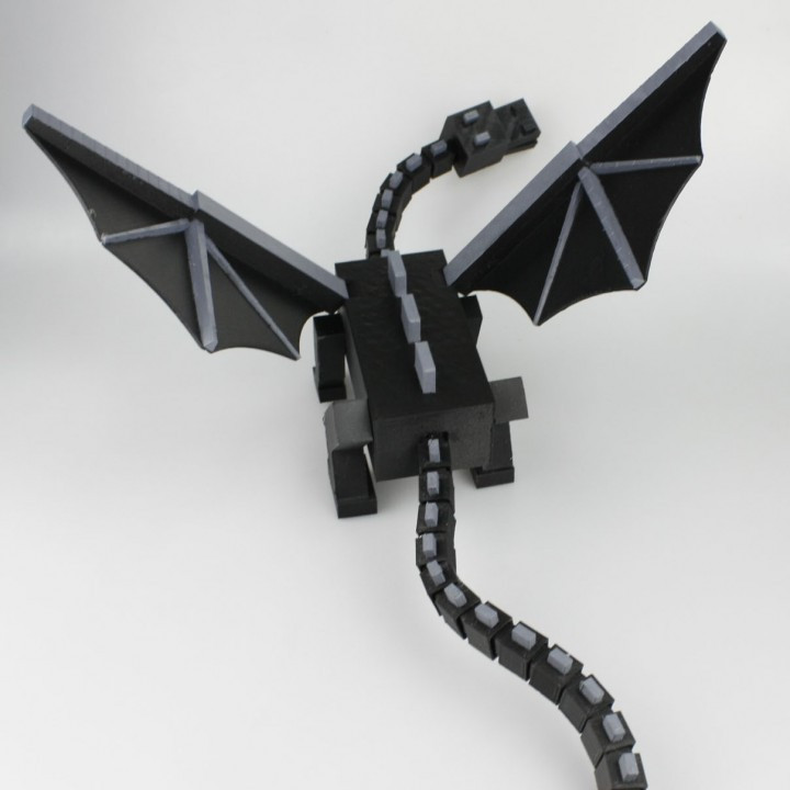 3D Printable Ender Dragon Minecraft by Mugus