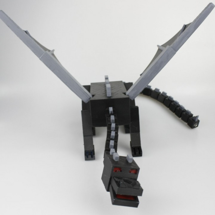3D Printable Ender Dragon Minecraft by Mugus