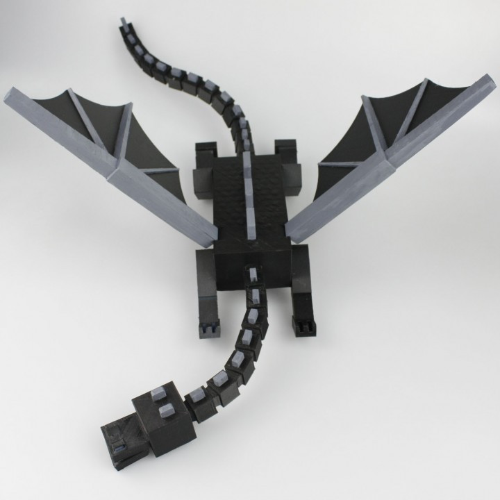 3D Printable Ender Dragon Minecraft by Mugus