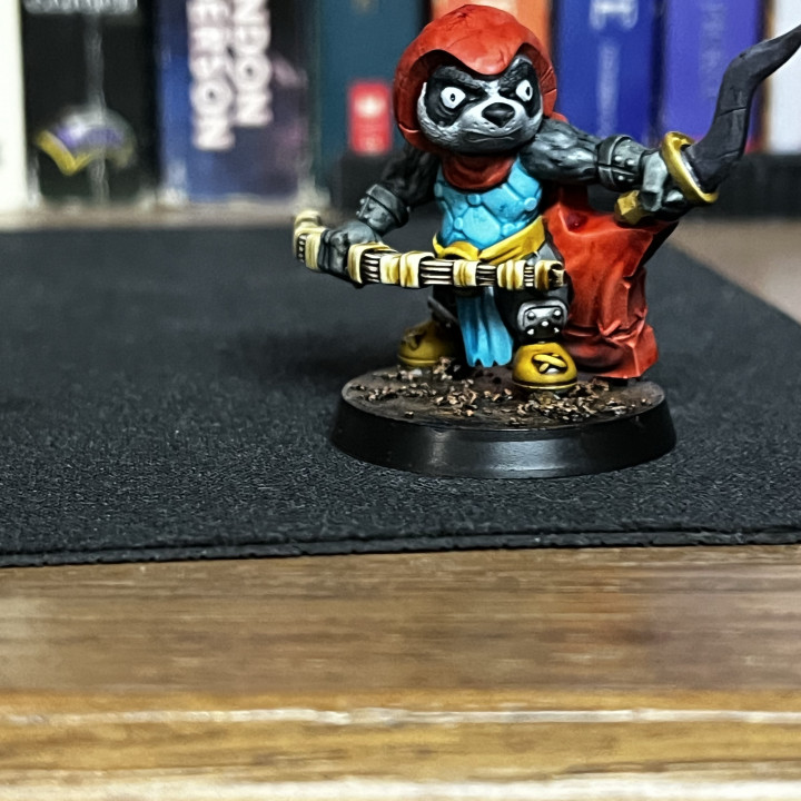 3D Print of Panda Ranger (pre-supported included) by Egotistical Epi