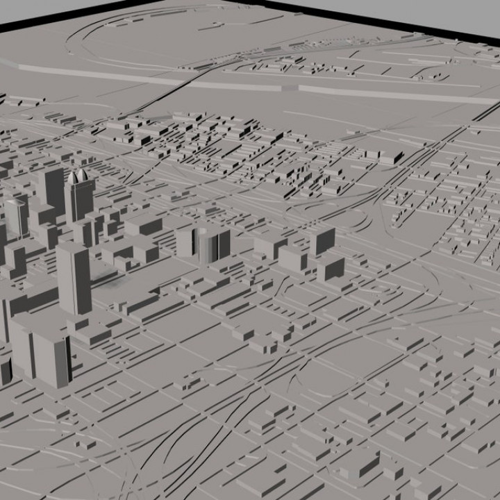 3D Printable 3D Kansas City | Digital Files | 3D STL File | Kansas City ...